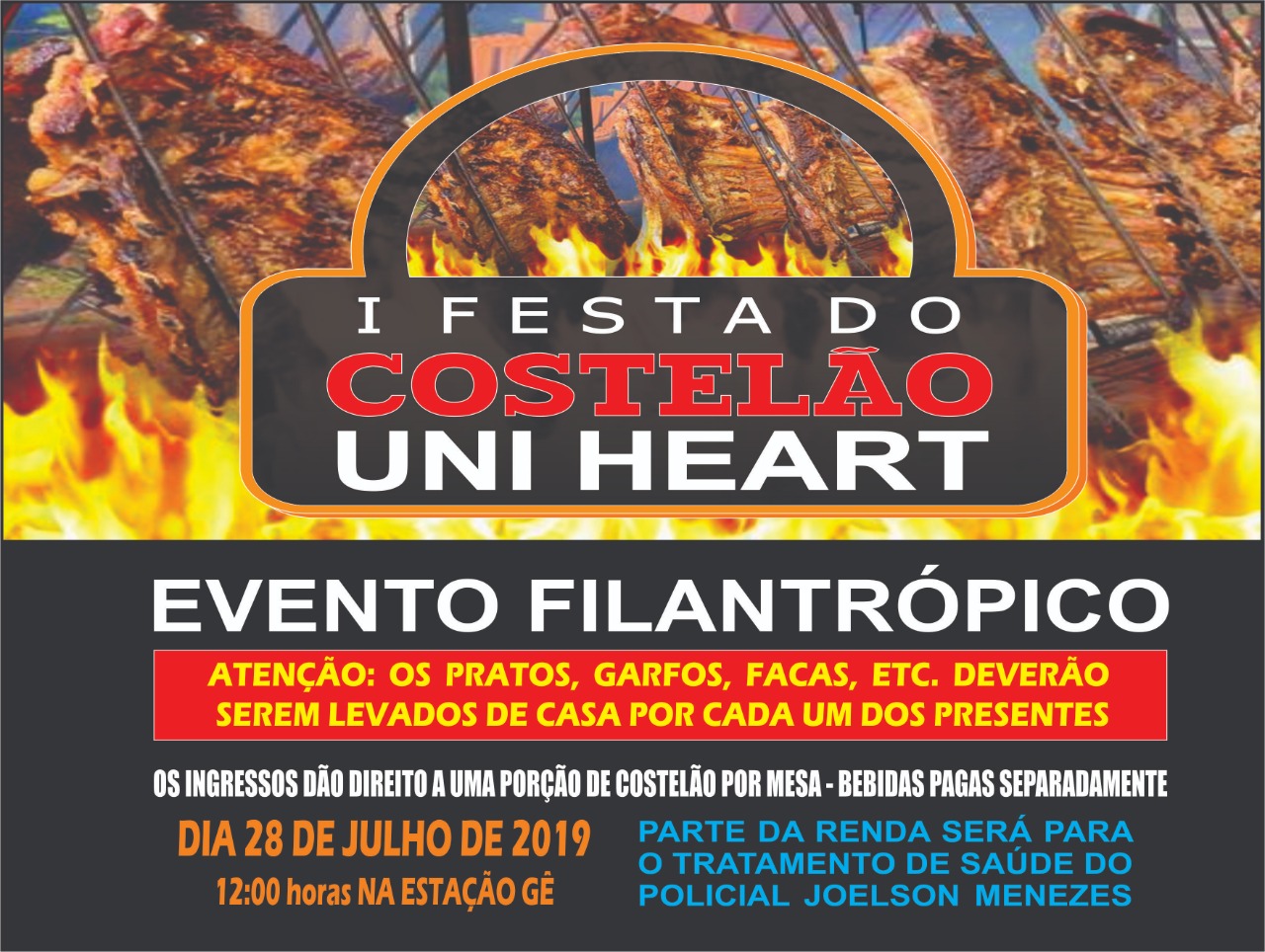 Este costelão você não pode perder!